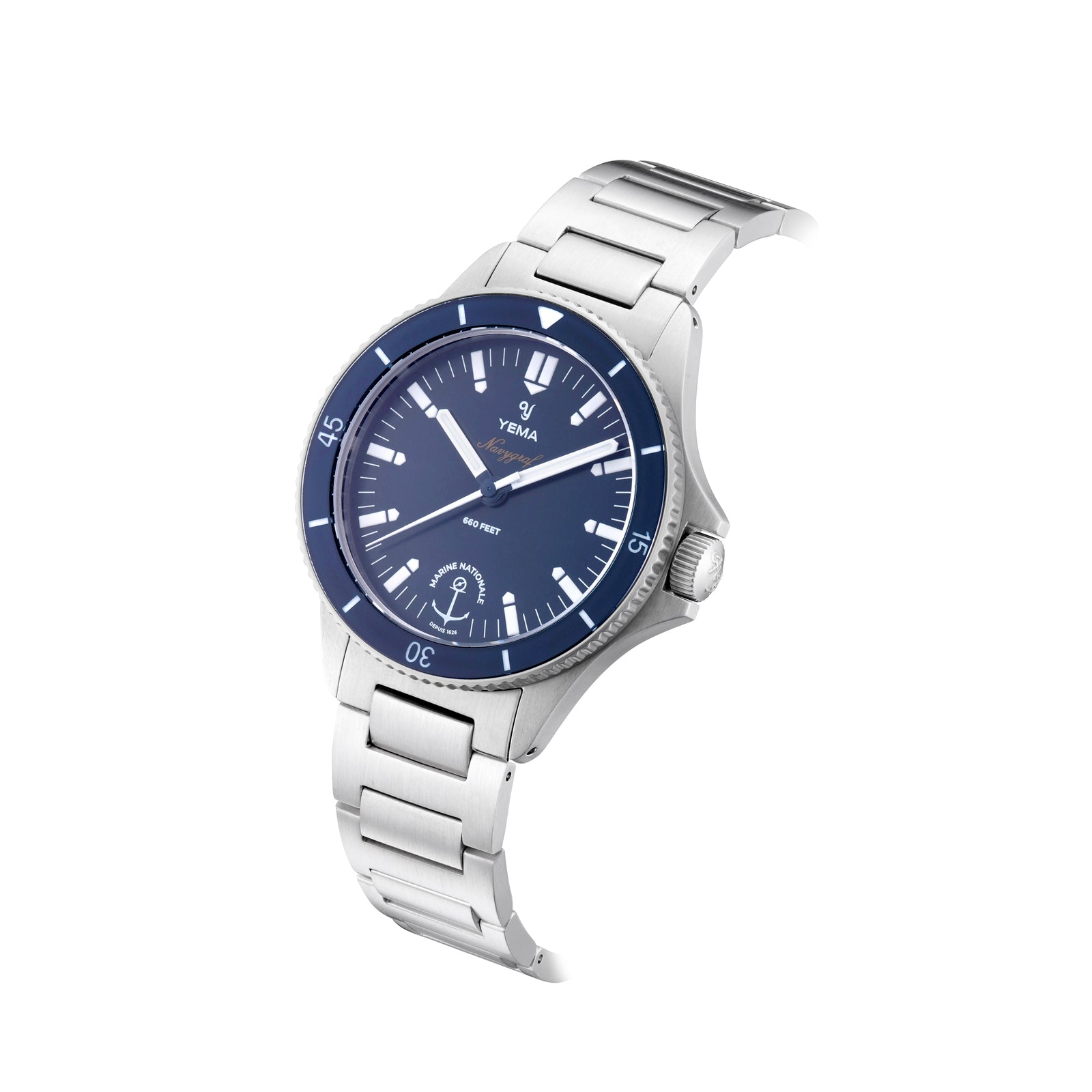 Yema Navygraf Marine Nationale Quarz bei Juwelier Lun