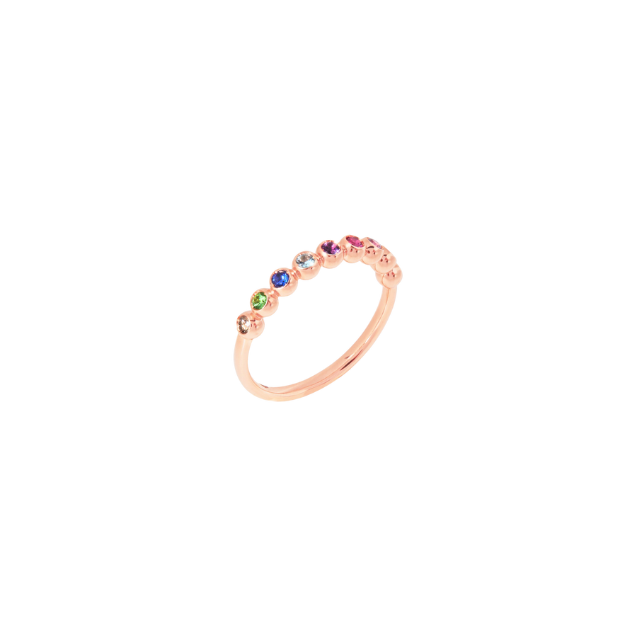 DoDo Ring Bollicine Colour aus 375 Rosegold – juwelierlun